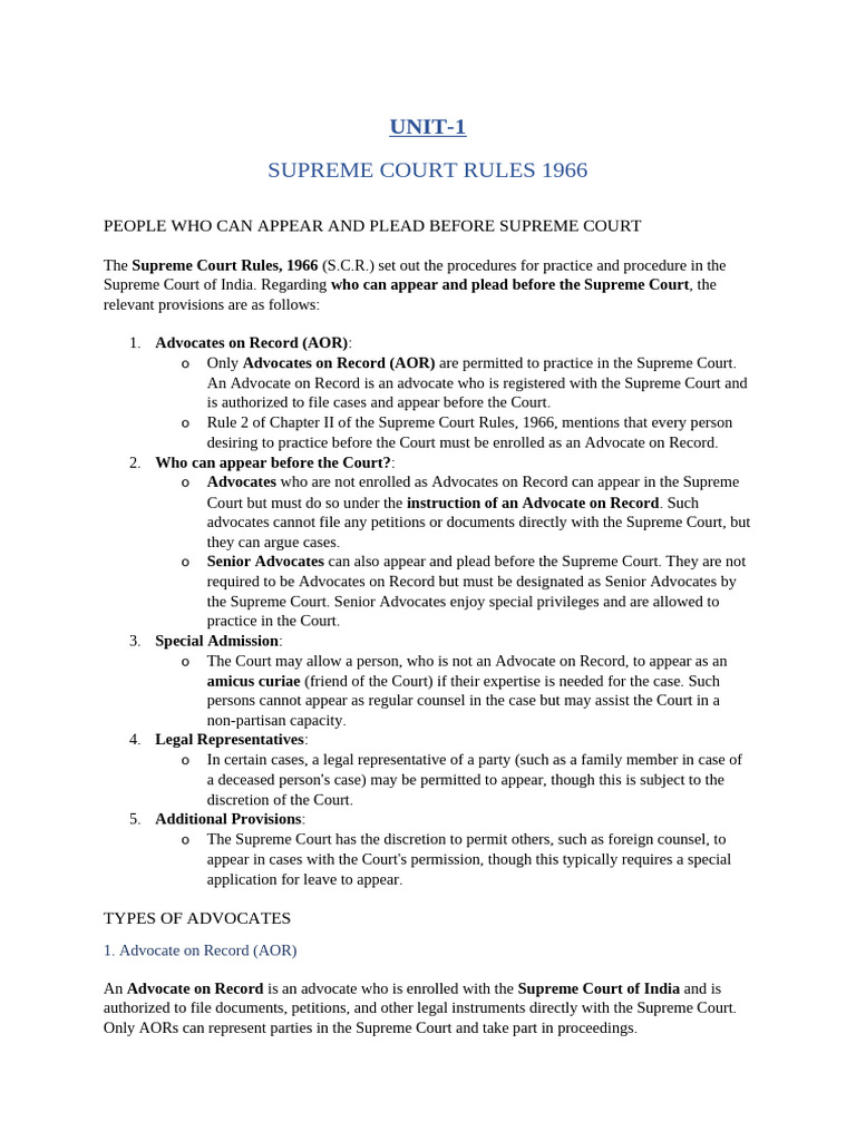 UNIT-1 LEGAL ETHICS | PDF | Habeas Corpus | Advocate