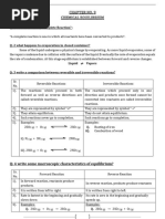 Chemical Equilibrium: Reactions Explained | PDF | Chemical Equilibrium ...