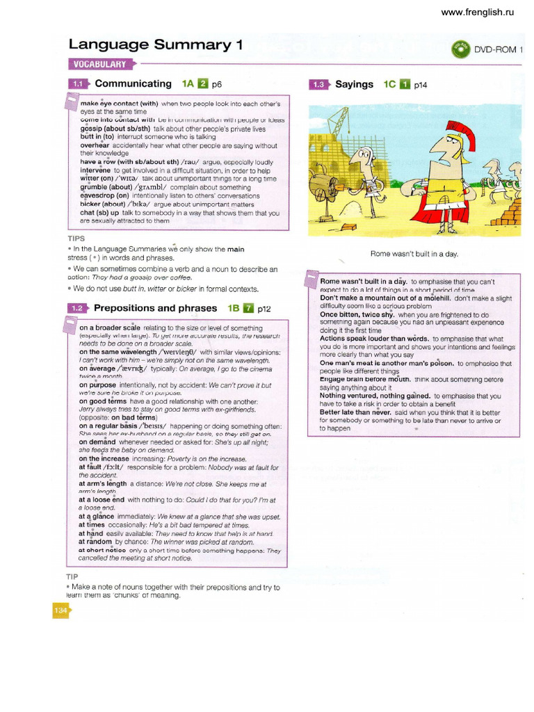 Summary Lessons 1-5 | PDF