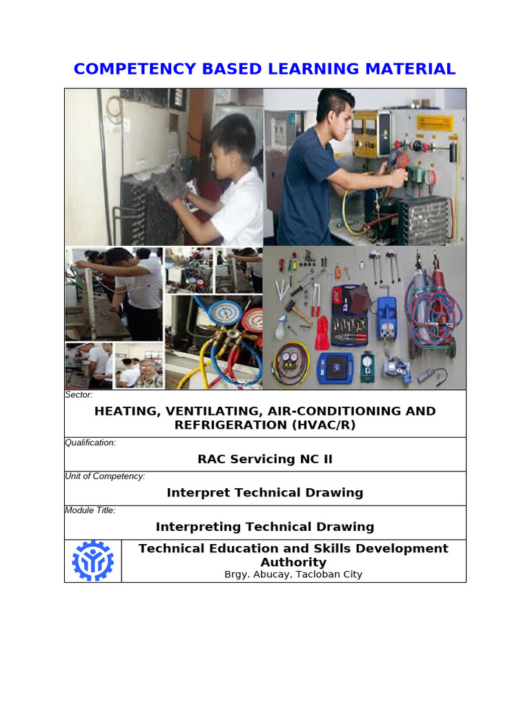 HVAC/R Technical Drawing Module | PDF | Series And Parallel Circuits ...