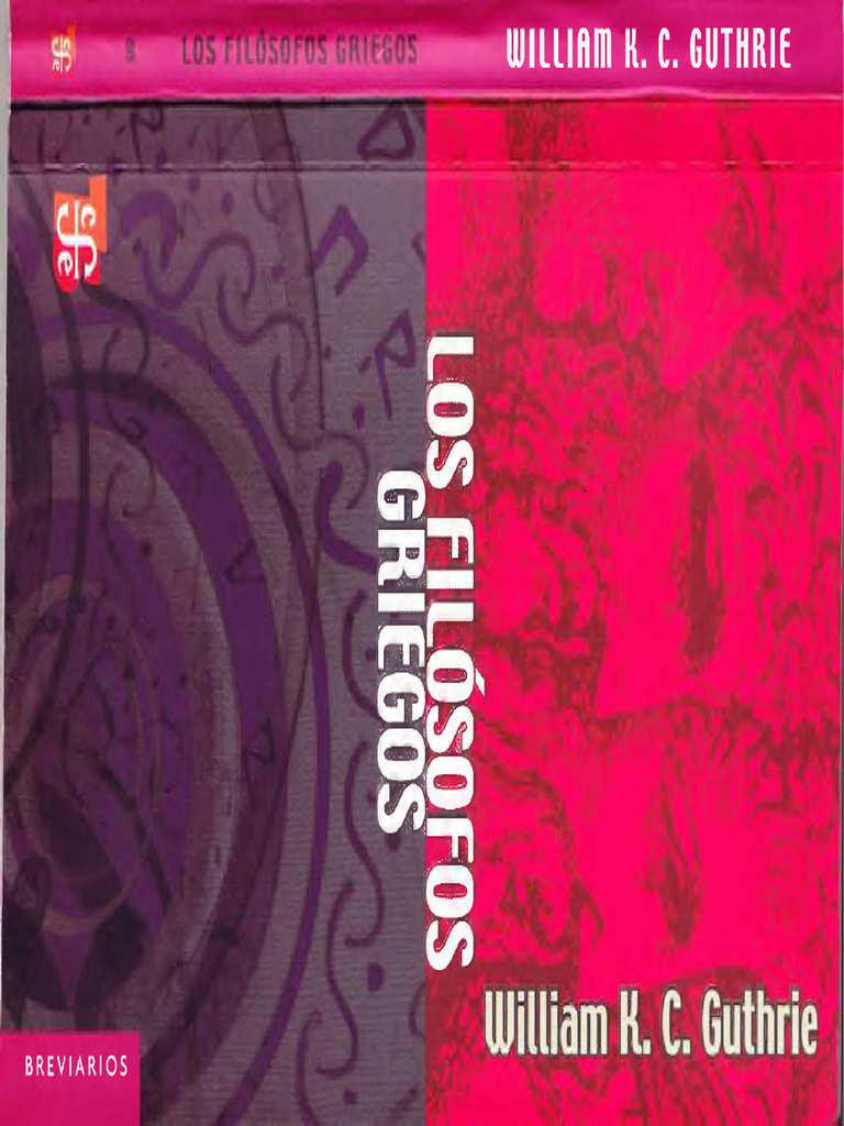 Guthrie Los Filosofos Griegos | PDF