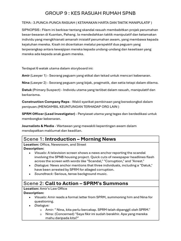 Kiar - Ketamakan Dan Manipulasi Dalam Industri ( Group 9) | PDF