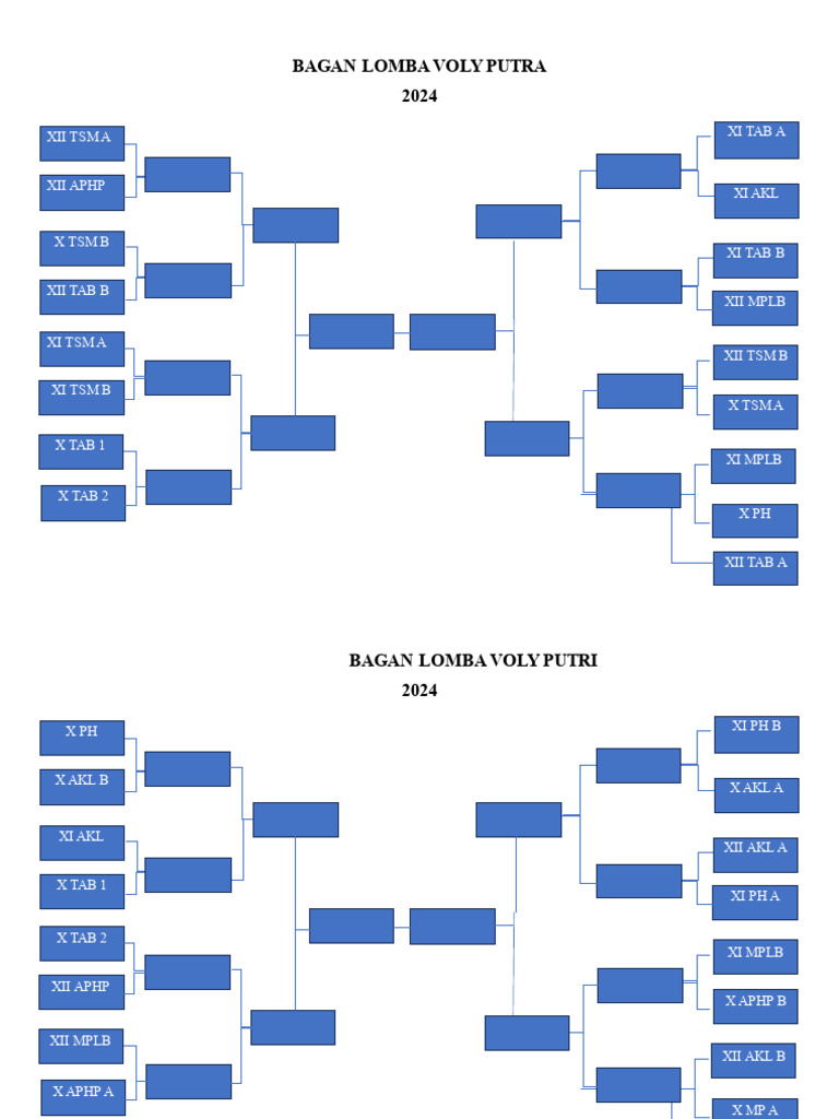 Bagan Lomba Classmeet 2024 | PDF