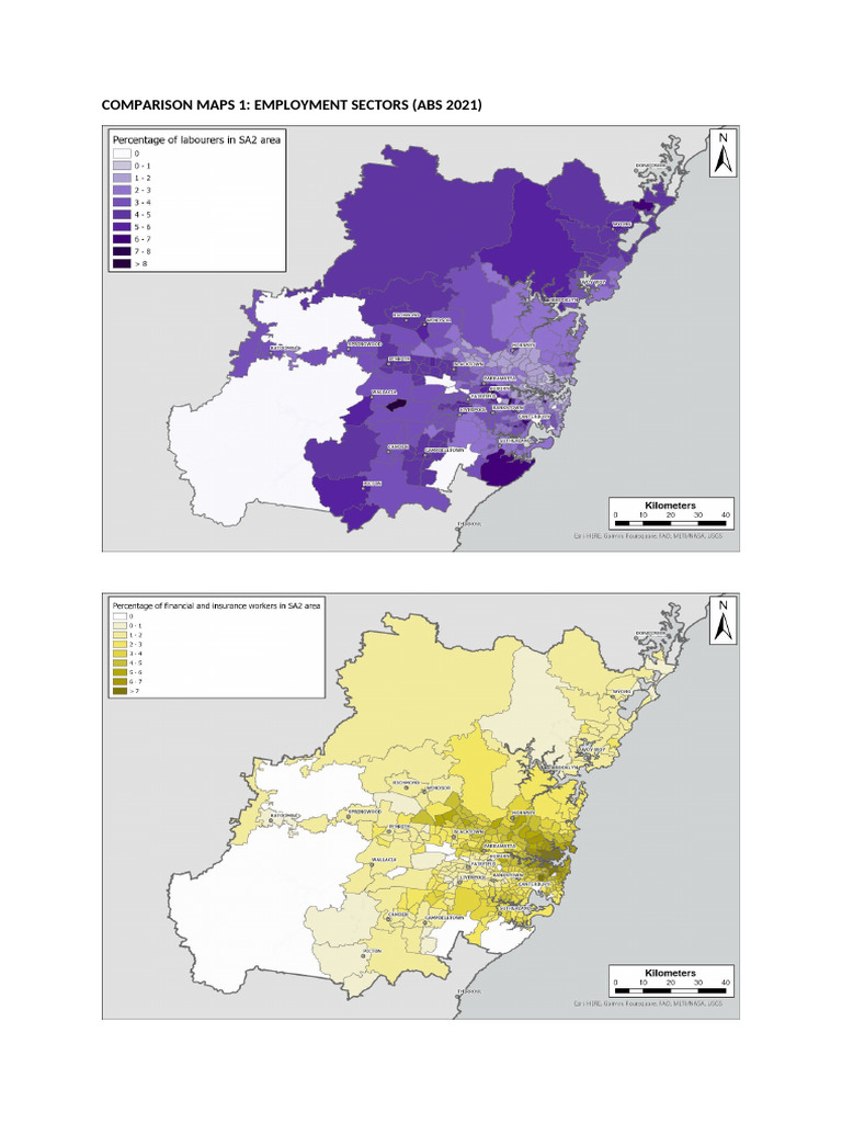 Choropleth Maps_ABS 2021 | PDF