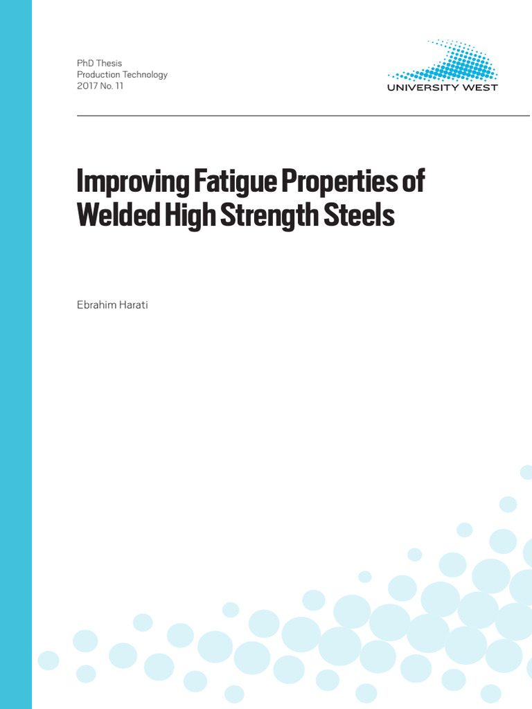 Fatigue welded structures | PDF