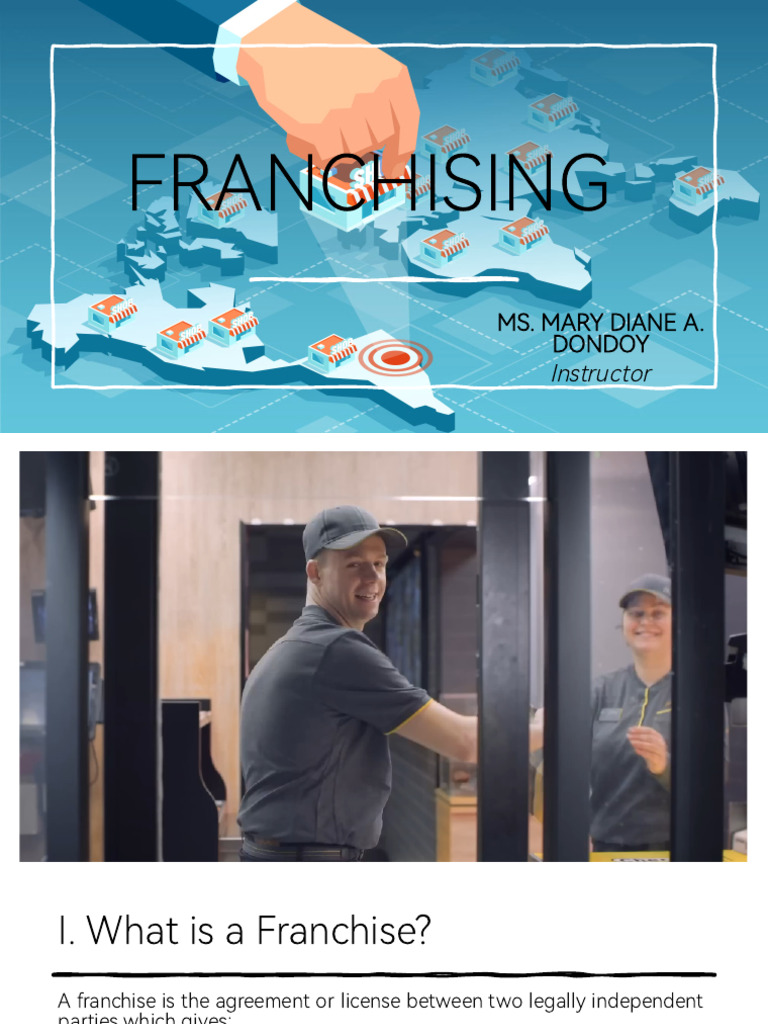 FRANCHISING topic 1-4 | PDF | Franchising | Private Law