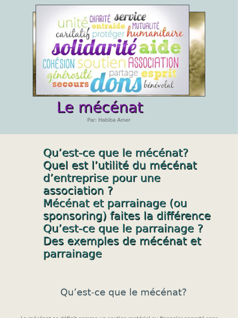 Présentation 2 | PDF | Commanditaire (commercial)