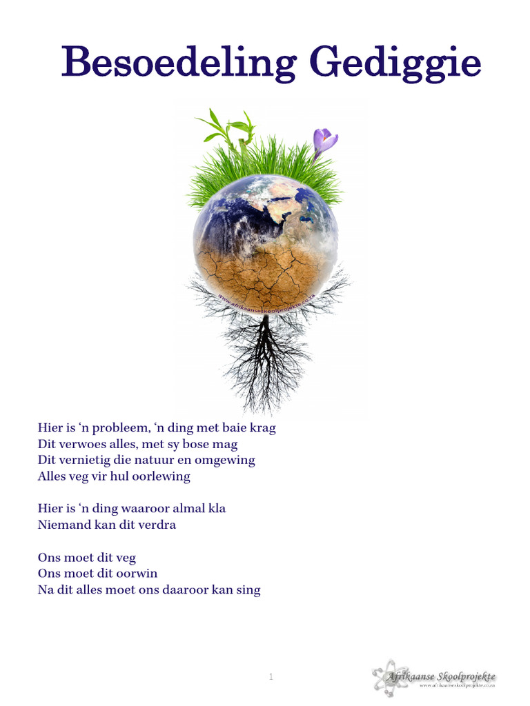 Besoedeling Gediggie | PDF