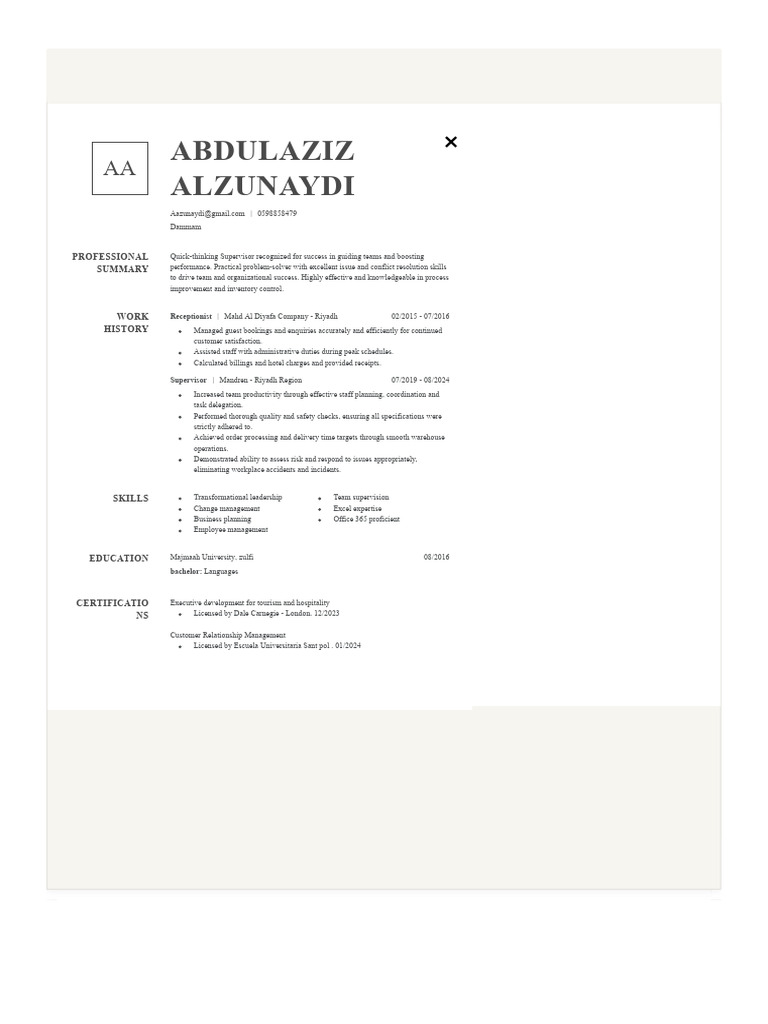 Finalise CV – My Perfect CV 2 | PDF | Workplace | Business