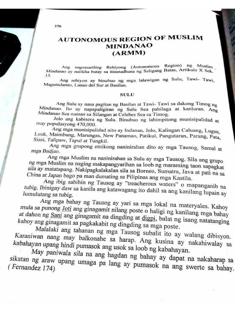 ARMM | PDF