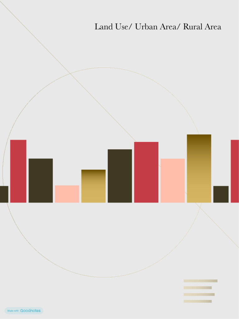Urban vs Rural Land Use Analysis | PDF | Urban Planning | Economies