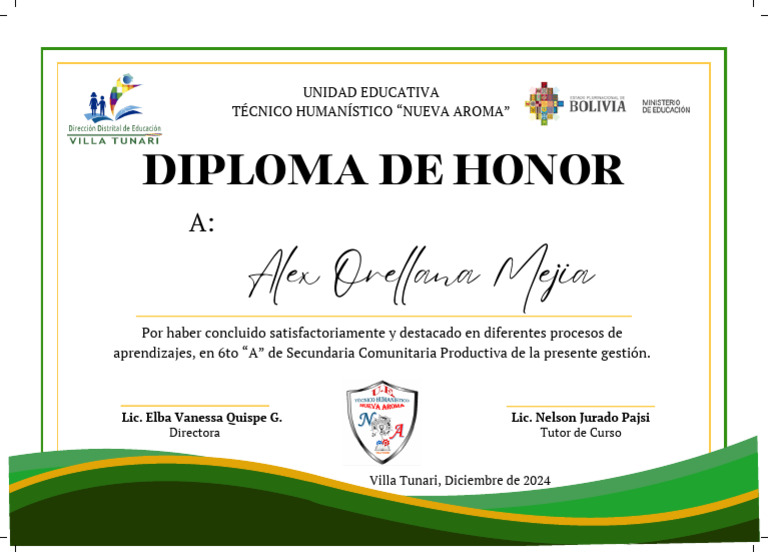 Diploma Alex | PDF