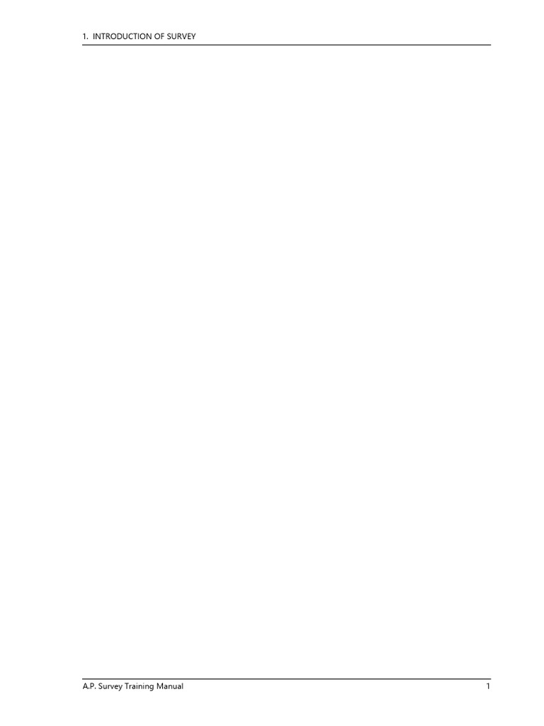 AP Survey Manual English Version | PDF | Line (Geometry) | Triangle