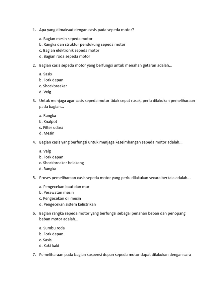 Soal PSSM | PDF