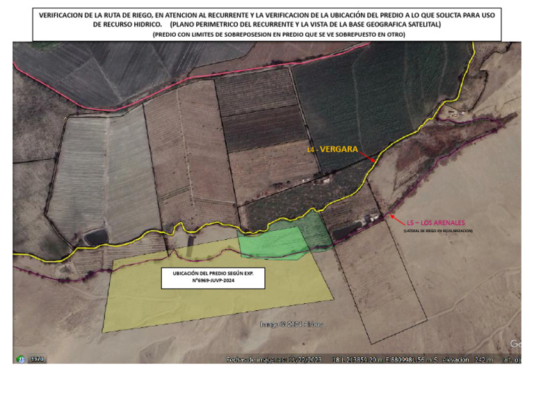 Predios Colindantes Al Recurrente Exp. 6969-0ct. 2024 | PDF