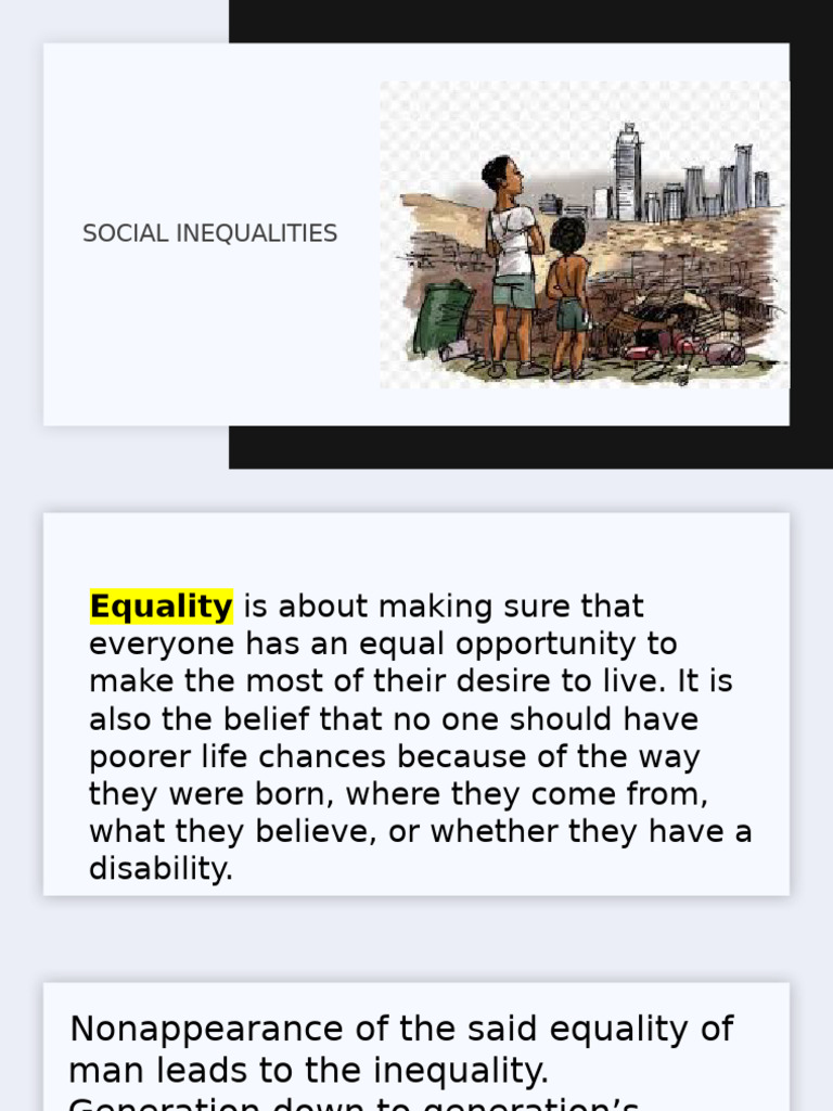 Quarter 2 Module 4 Social Inequalities | PDF | Social Inequality ...