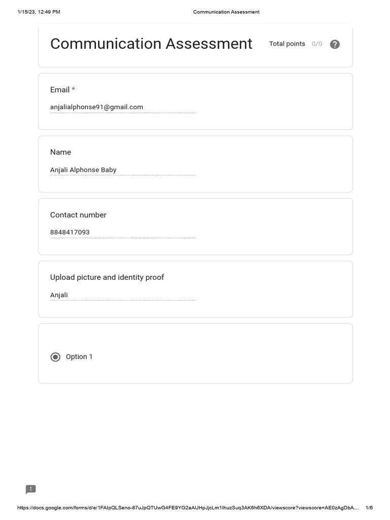Communication Assessment Overview | PDF | Social Media | Popular ...