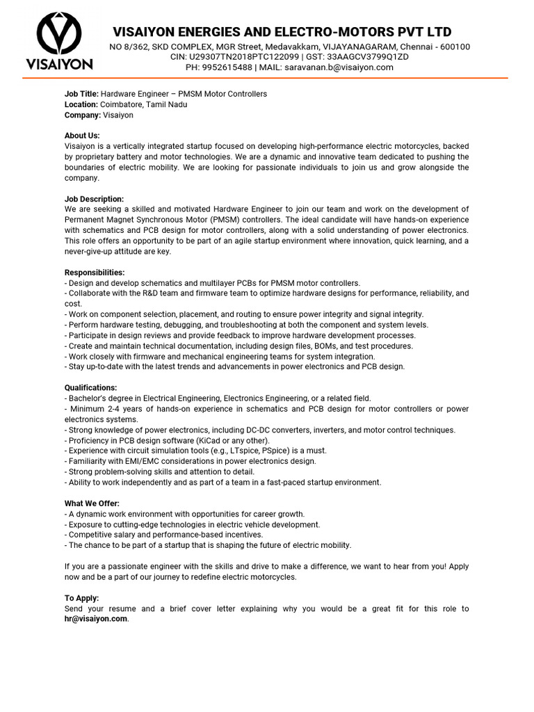 Hardware Engineer Pdf Electronics Printed Circuit Board