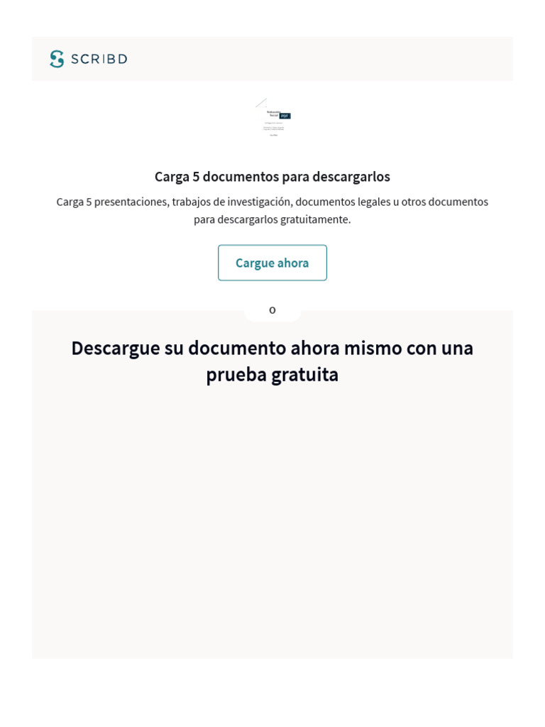 Elegir un plan | Scribd | PDF