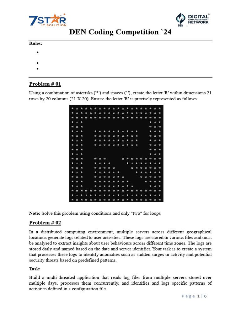 Problems 1 | PDF | Computing | Computer Data