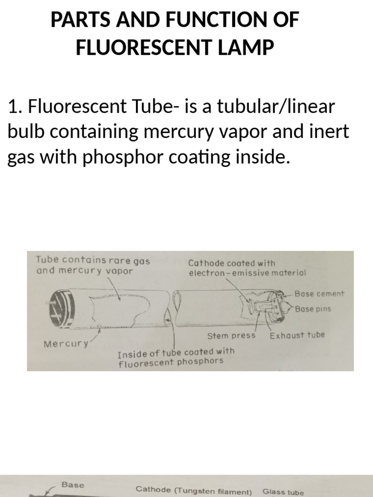 Fluorescent Lamp | PDF