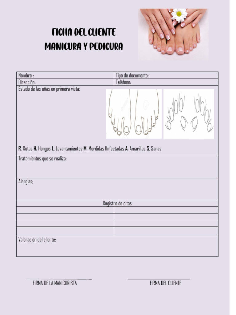 Ficha Del Cliente | PDF