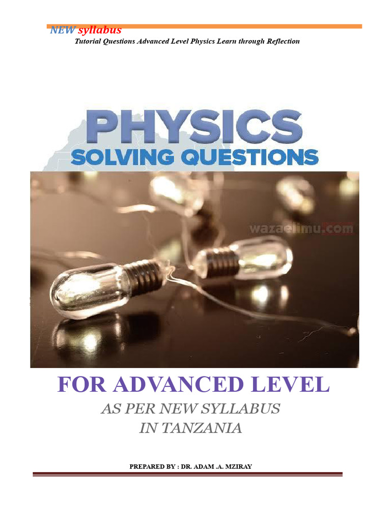 Phys Advance Question | PDF | Force | Collision