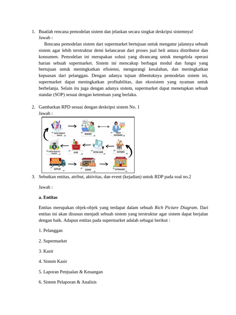 TUGAS_KLP_PEMODELAN_SUPERMARKET | PDF