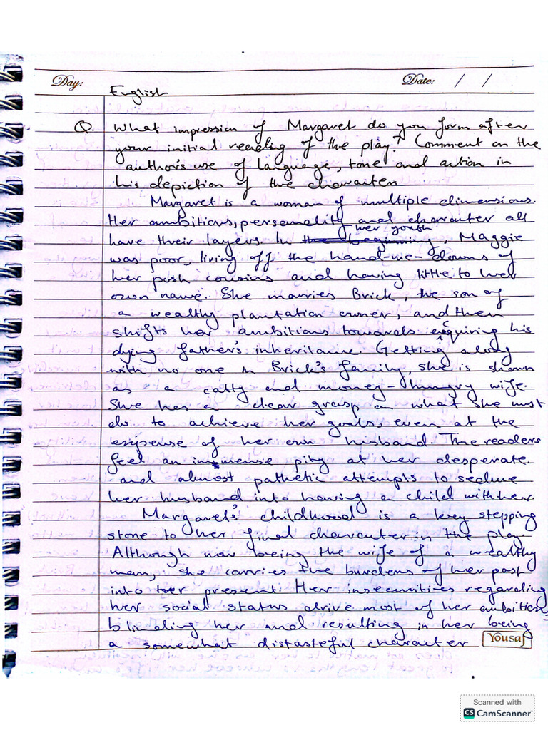 English Literature AS Sample Answer | PDF