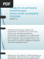 Lesson 7 Pagtugon NG Pamilya Sa Pagbabago NG Klima Asynchronous Messenger Lesson 7 2 | PDF
