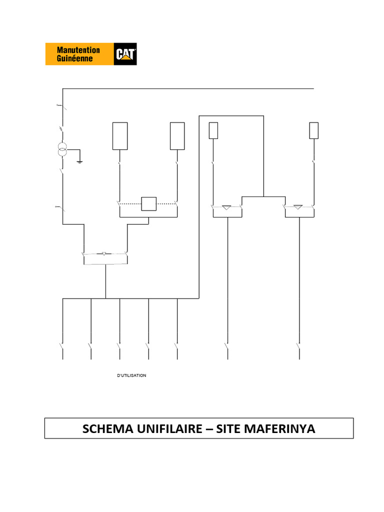 Schéma Unifilaire Électrique Maferinya | PDF