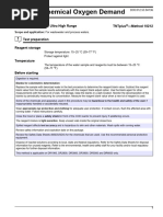 Hach LCK1414 COD Test Method (As Per ISO-6060) | PDF | Chemical ...