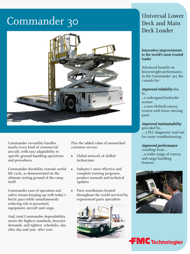 1917 - Loader FMC COMMANDERc30i | PDF | Elevator | Motor Vehicle