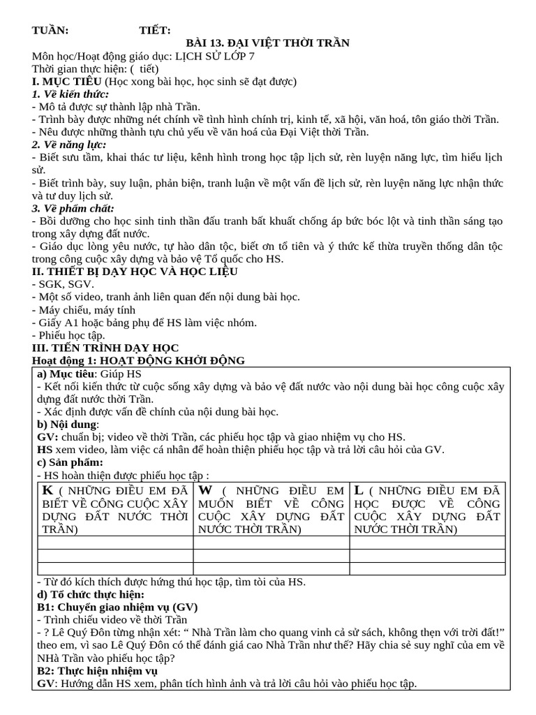 BÀI 13- LS7_KNTT với CS | PDF