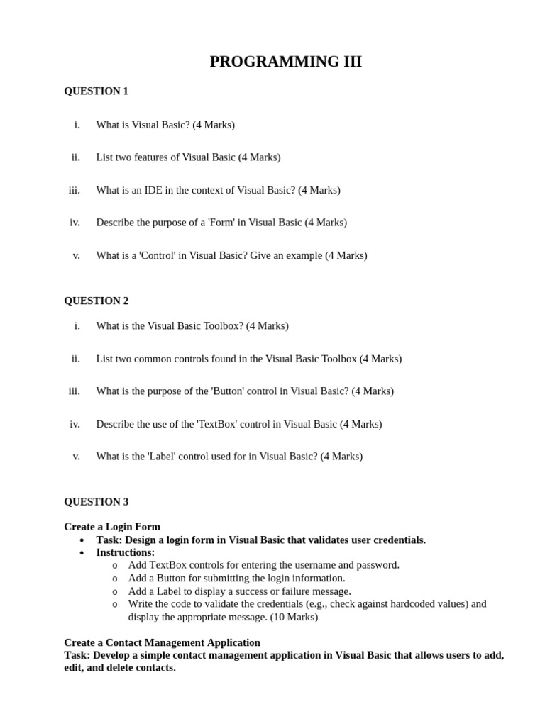 PROGRAMMING III | PDF | Fahrenheit | Login