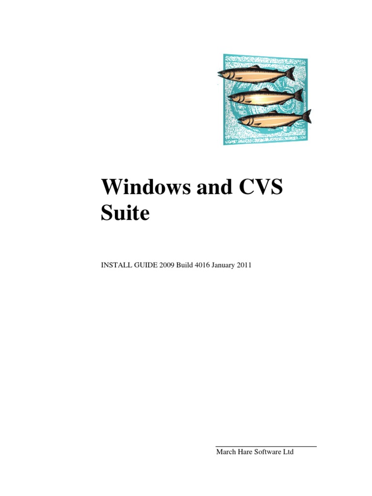 Install Windows Cvs | PDF | Version Control | Server (Computing)