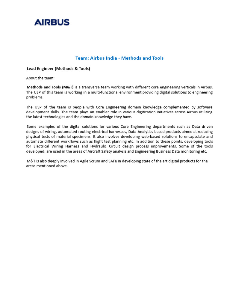 Lead Engineer M T Python Full Stack Pdf Engineering Agile