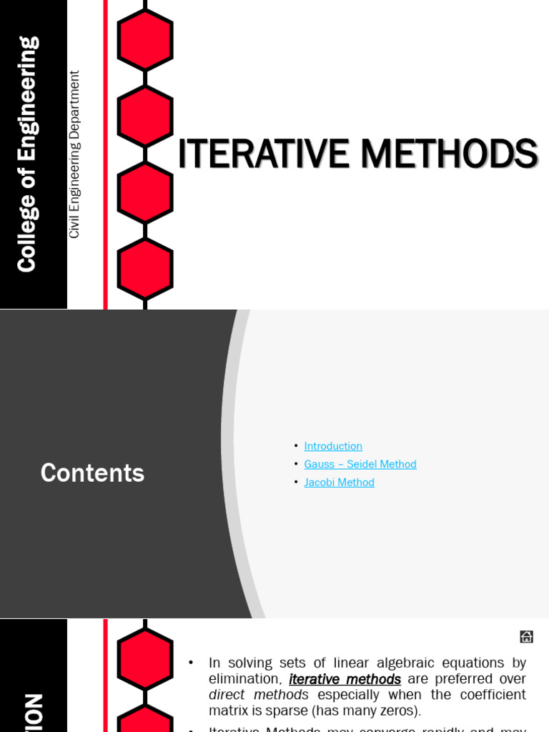 5.0 Iterative_Methods | PDF | Equations | Mathematics