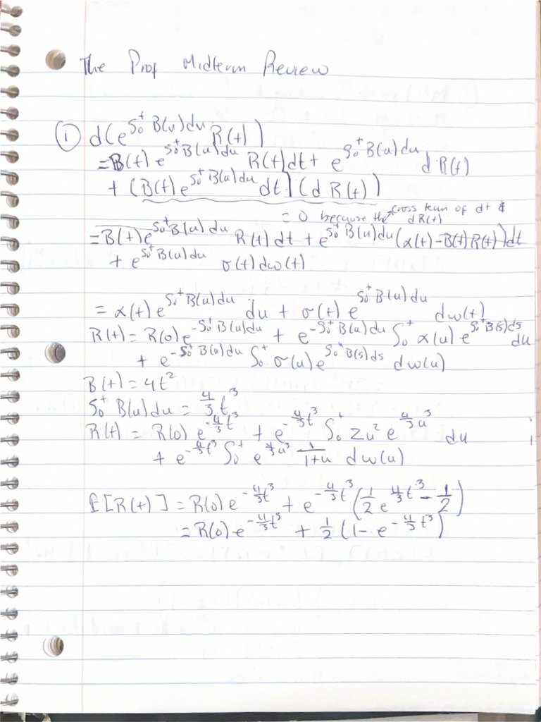 Prof Midterm Solution | PDF