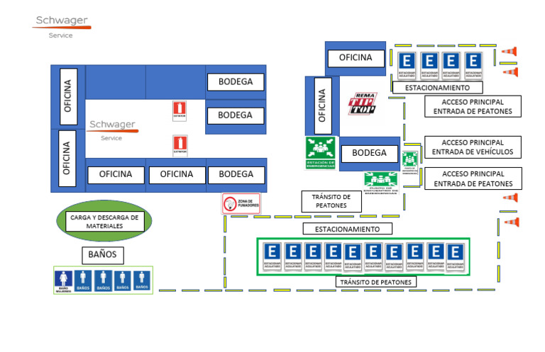 LAYOUT INSTALACIÓN DE FAENA SCHWAGER v2 | PDF