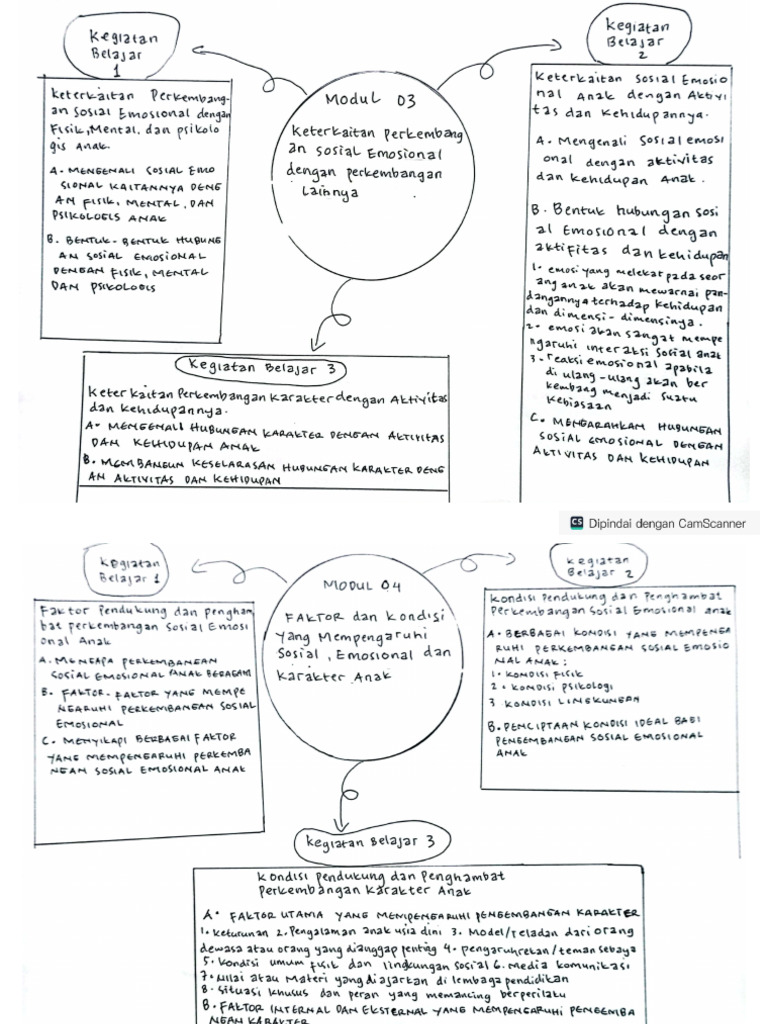 Mand Maping Modul3 Dan 4 | PDF