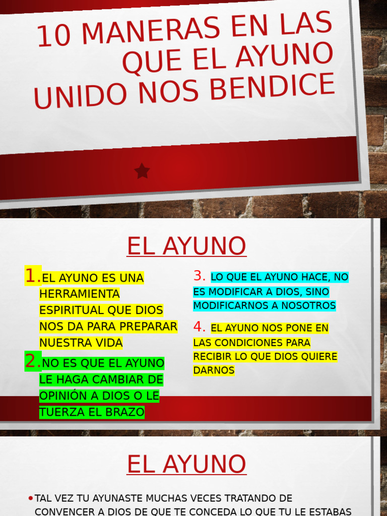 El Ayuno | PDF