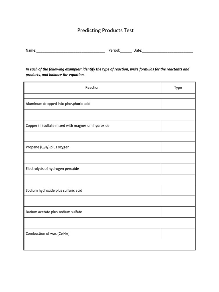 Predicting Products Practice Test2023 | PDF