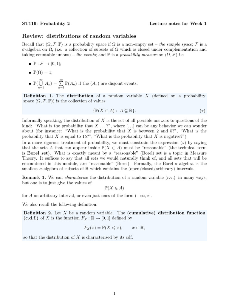 Probability 2 | PDF | Probability Distribution | Normal Distribution