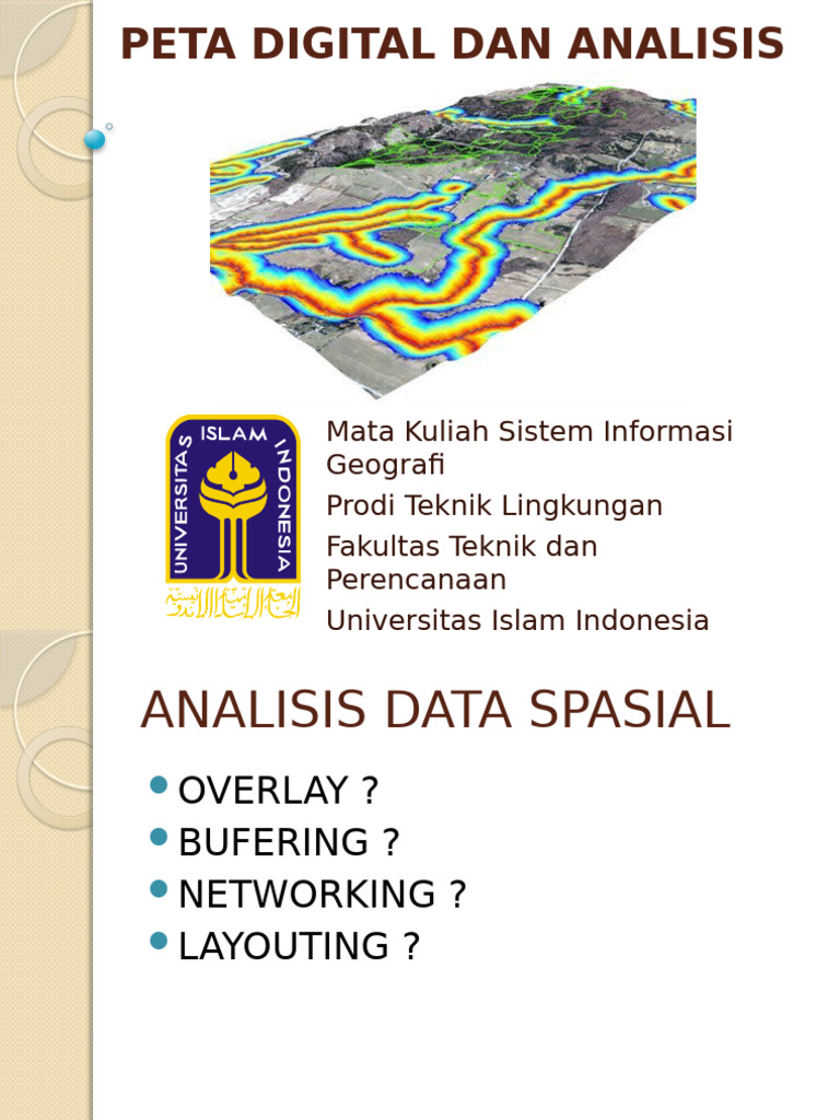 13. Peta Digital dan Analisis | PDF
