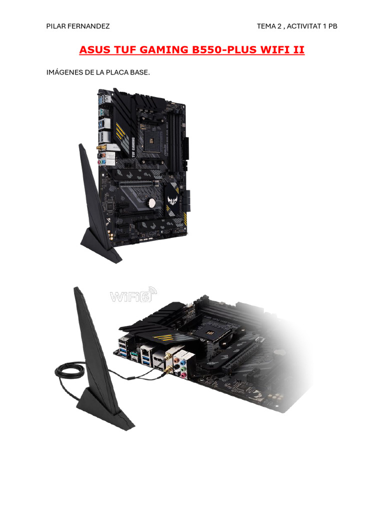 Placa Base | PDF | Microprocesador | Computadoras personales