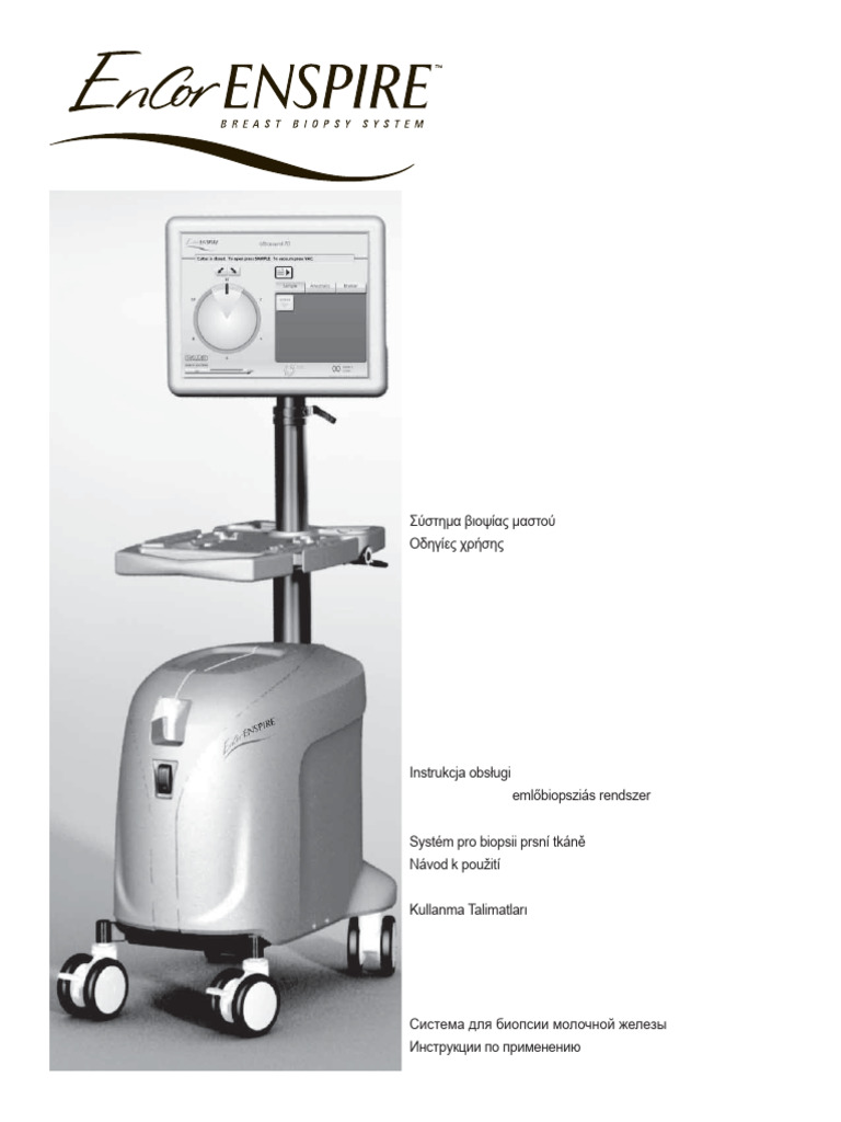 ENCOR ENSPIRE™ Breast Biopsy System Guide | PDF | Fuse (Electrical ...