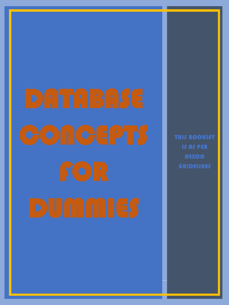 Database For DUmmies - 074553 | PDF | Databases | Backup