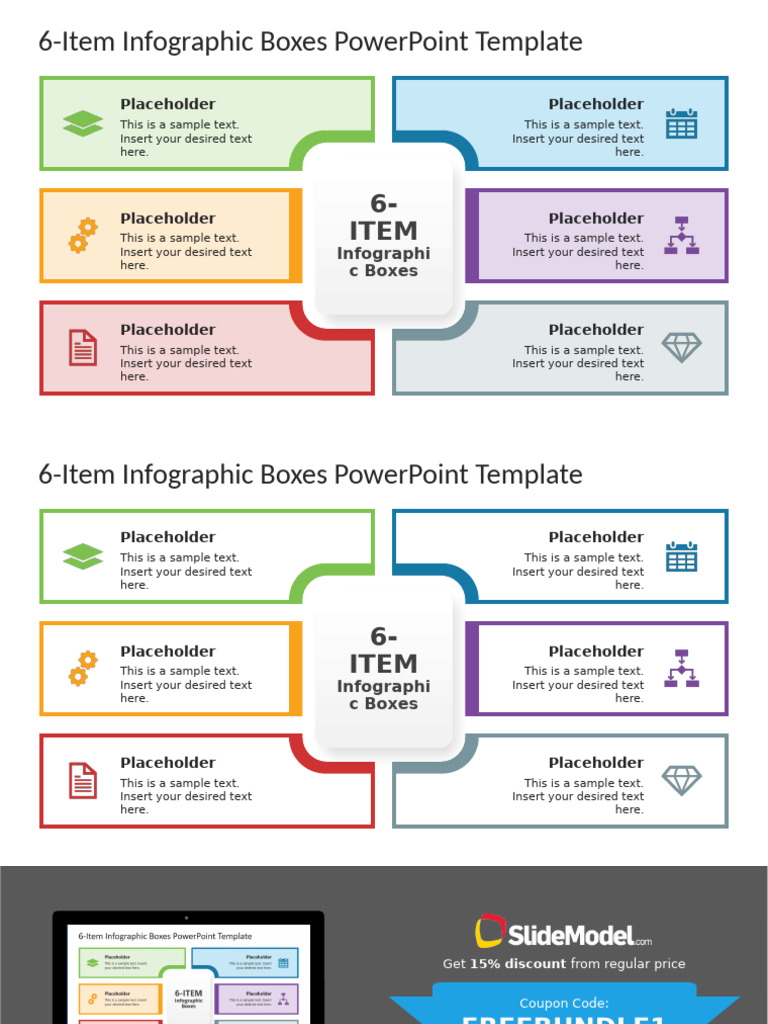 FF0023 01 6 Component Infographic Slide Template 16x9 1 | PDF