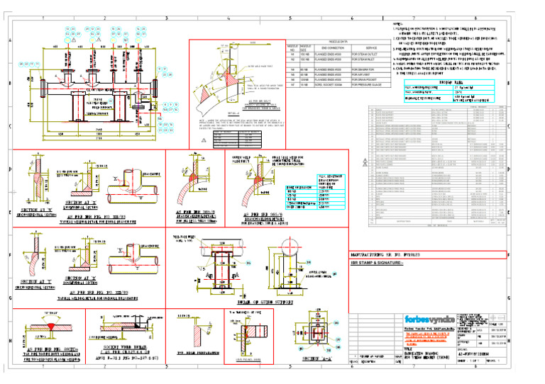 FV 19123-Steam Distribution Header (250NB) - R1-Model | PDF